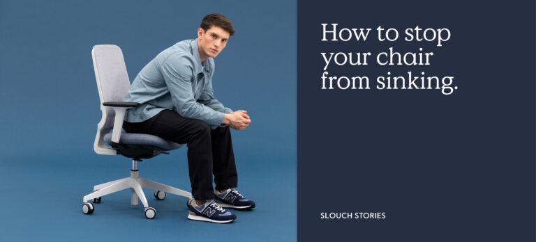 How to Stop an Office Chair From Sinking | Slouch